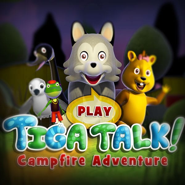 Tactica Interactive | Tiga Talk Campfire Adventure iPad Game